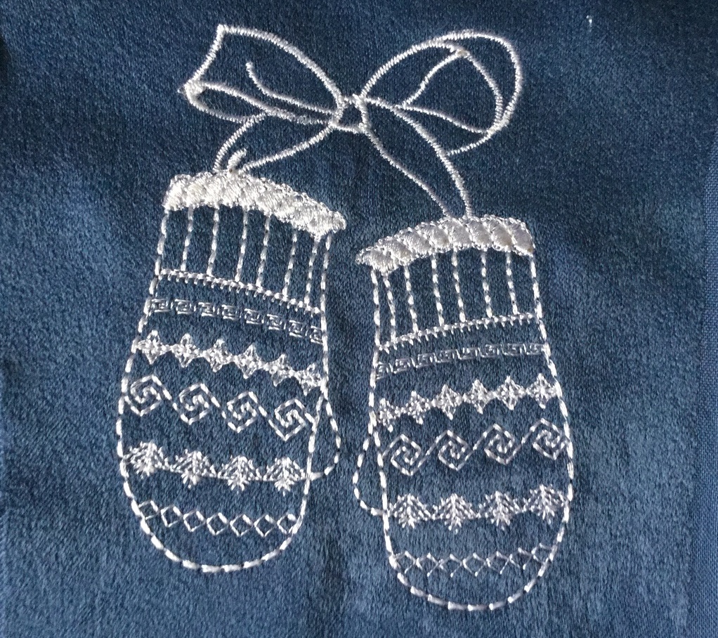 Mittens. Winter free embroidery design Lace & Art Designs - Machine ...