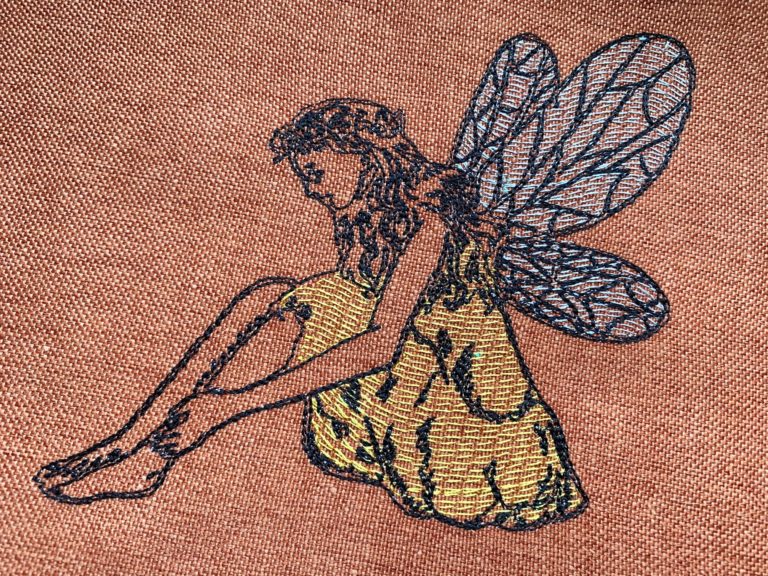 Three fairies. Free embroidery designs Lace & Art Designs - Machine ...