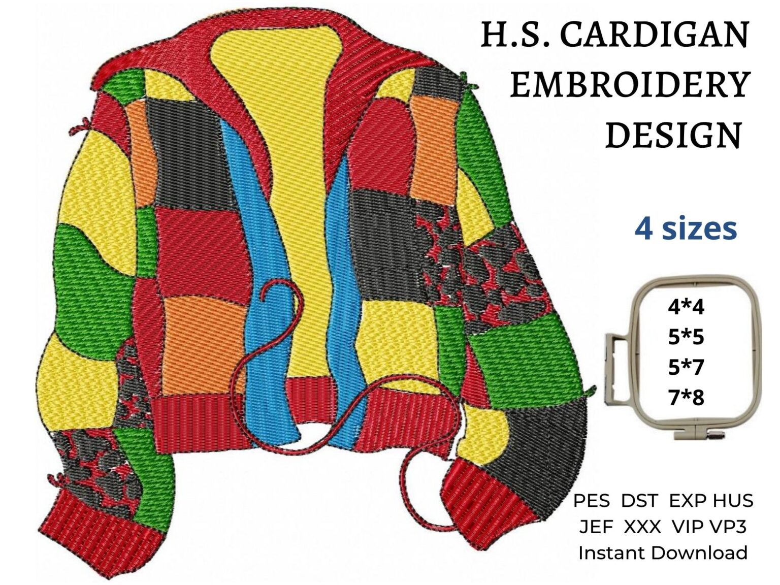 Harry Styles Cardigan embroidery design - Lace Art Designs | Machine ...