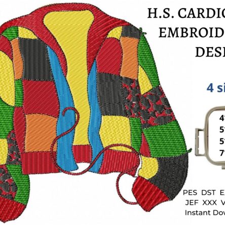 Harry Styles Cardigan embroidery design - Lace Art Designs | Machine ...